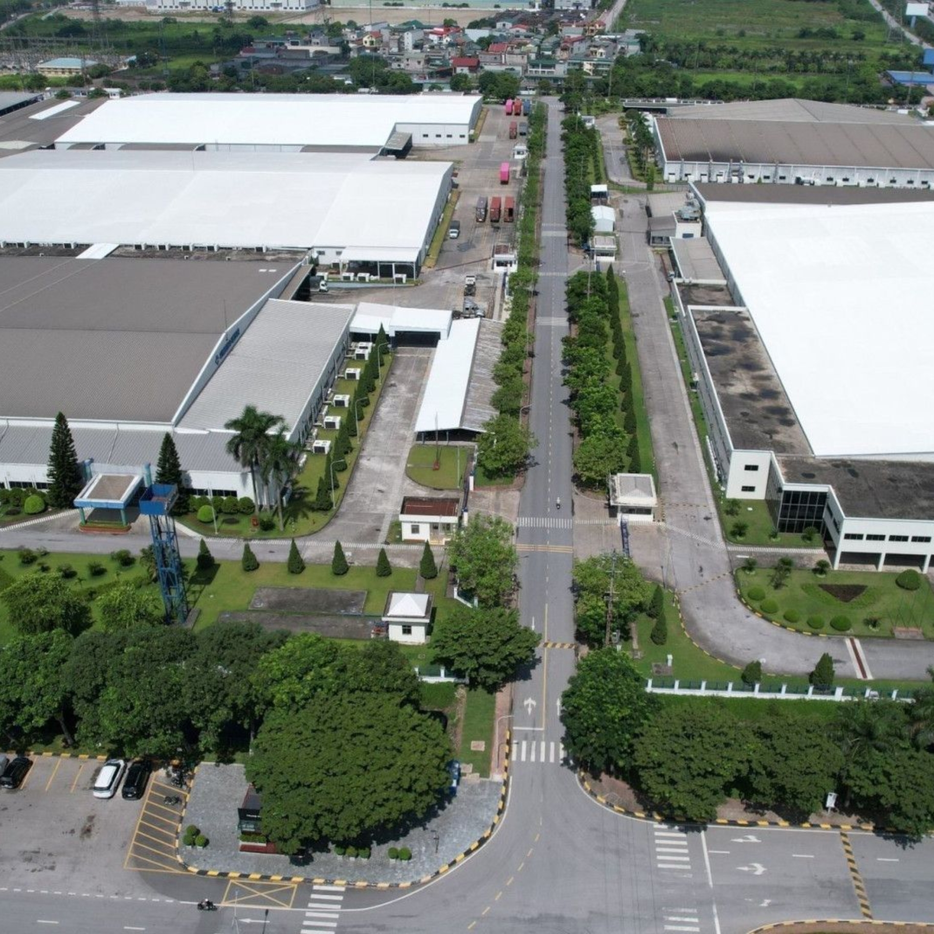 Development of industrial park infrastructure – Á Châu Asia Group